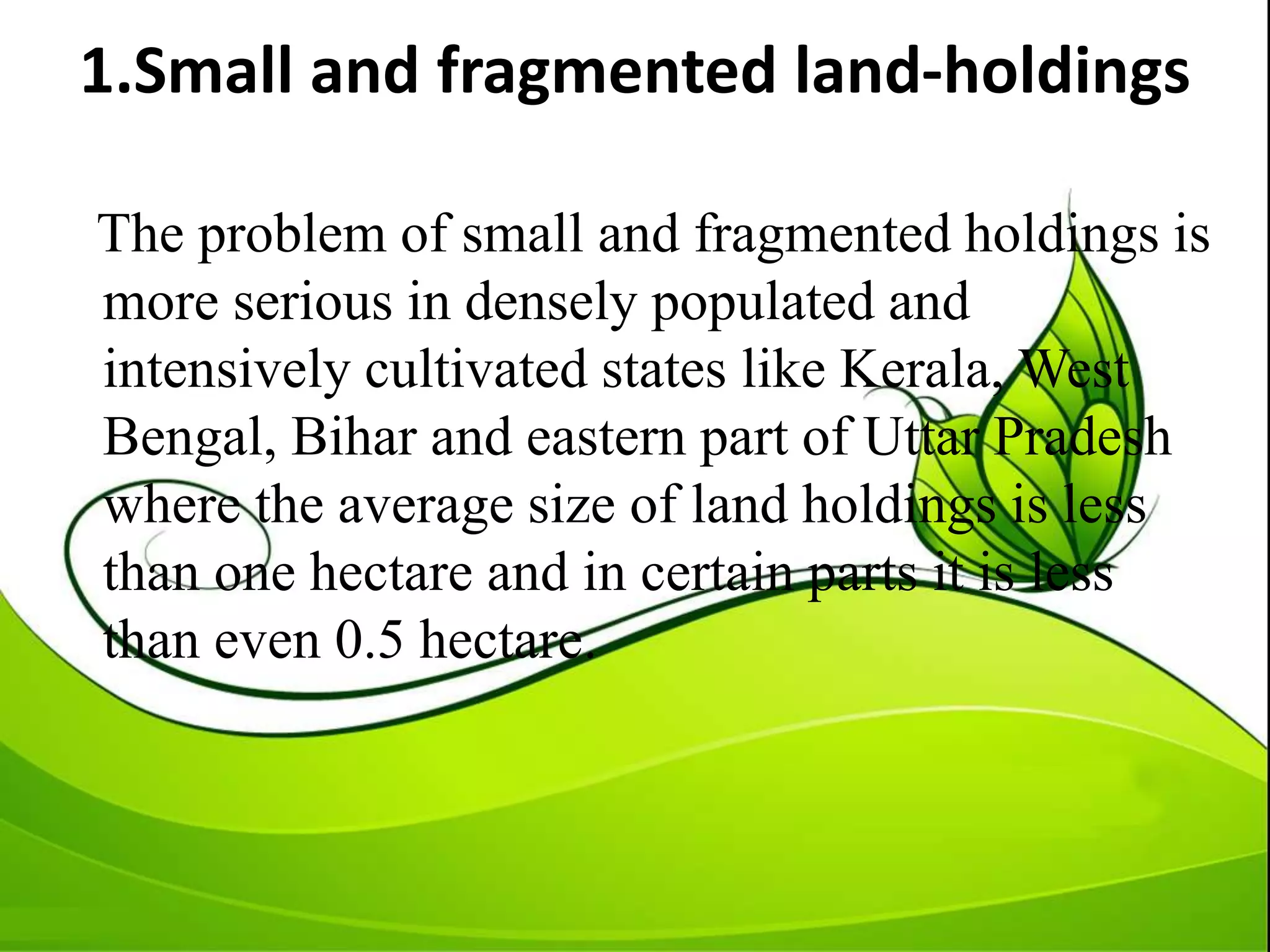 Major agricultural problems of india and various government initiatives ...