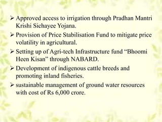 Major agricultural problems of india and various government initiatives | PPTX | Agriculture ...