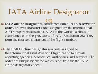 Major Airline Companies in the World Part II | PPT