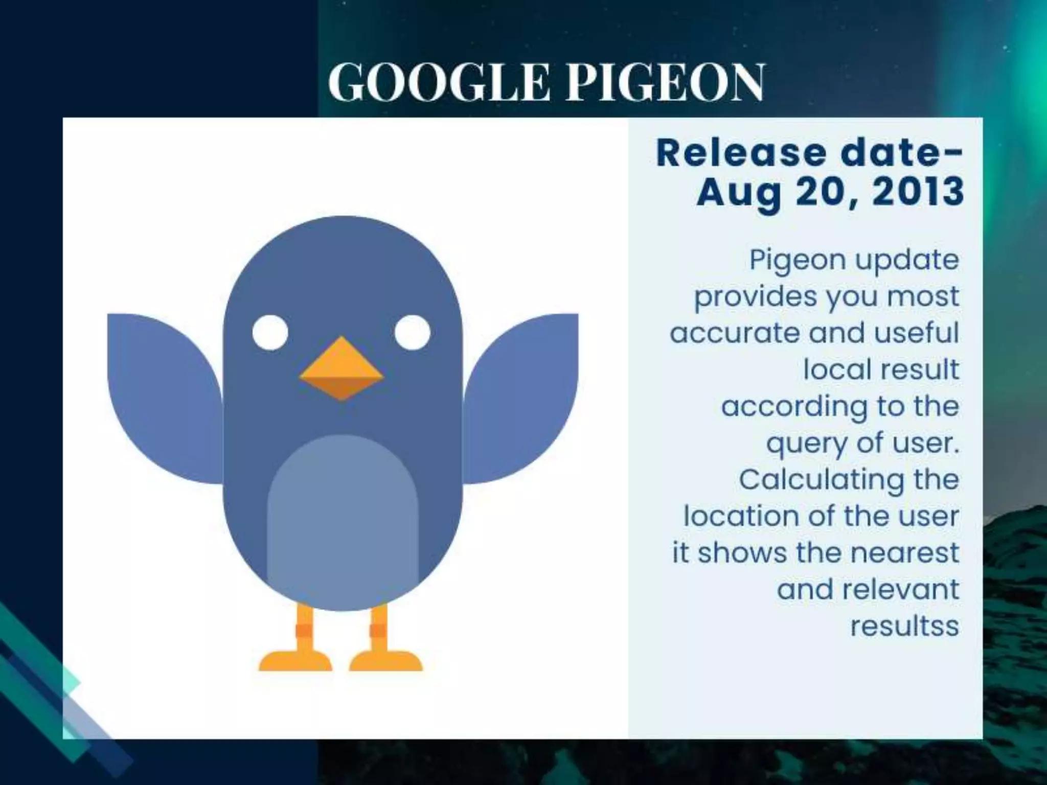 6 Major algorithms of google | PPT