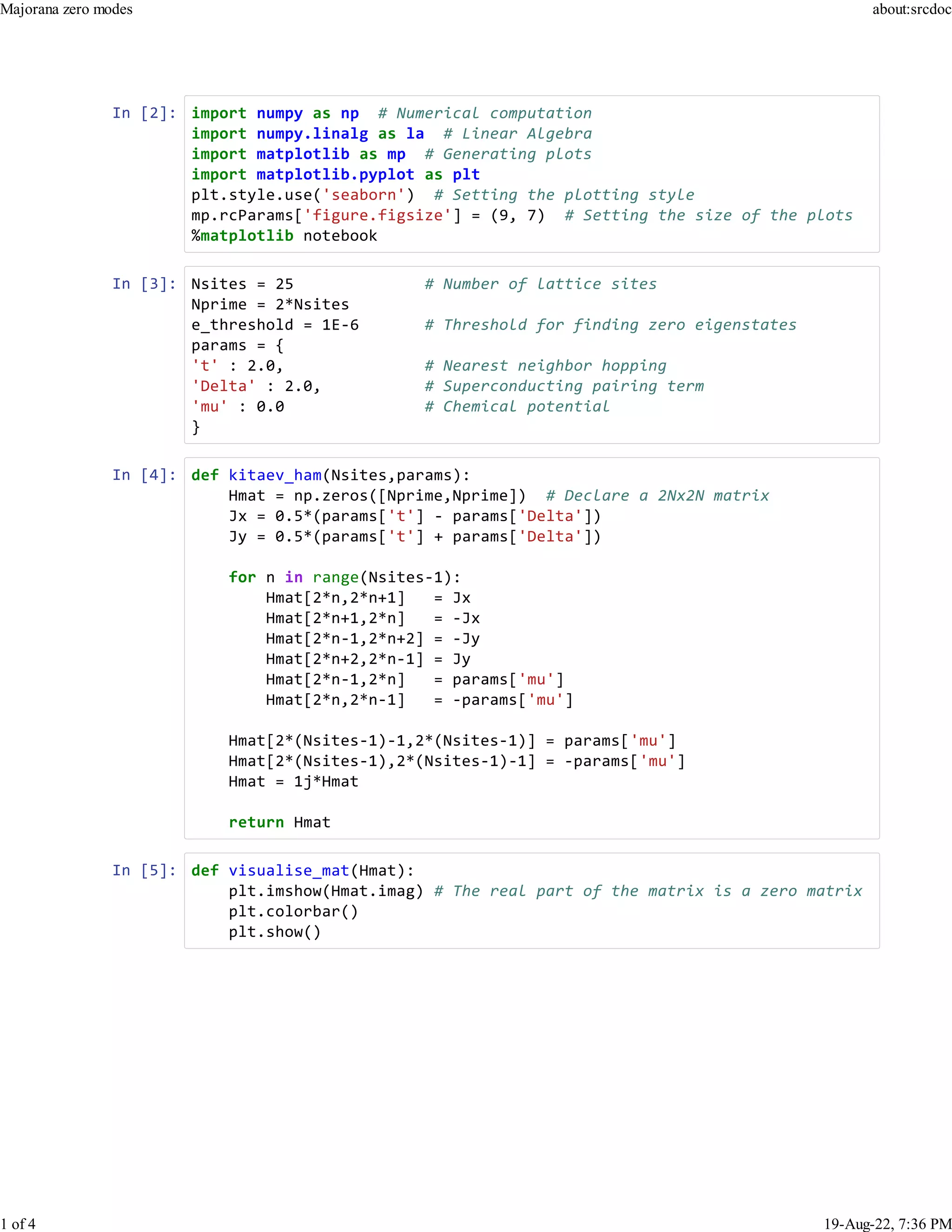 Majorana zero modes | PDF