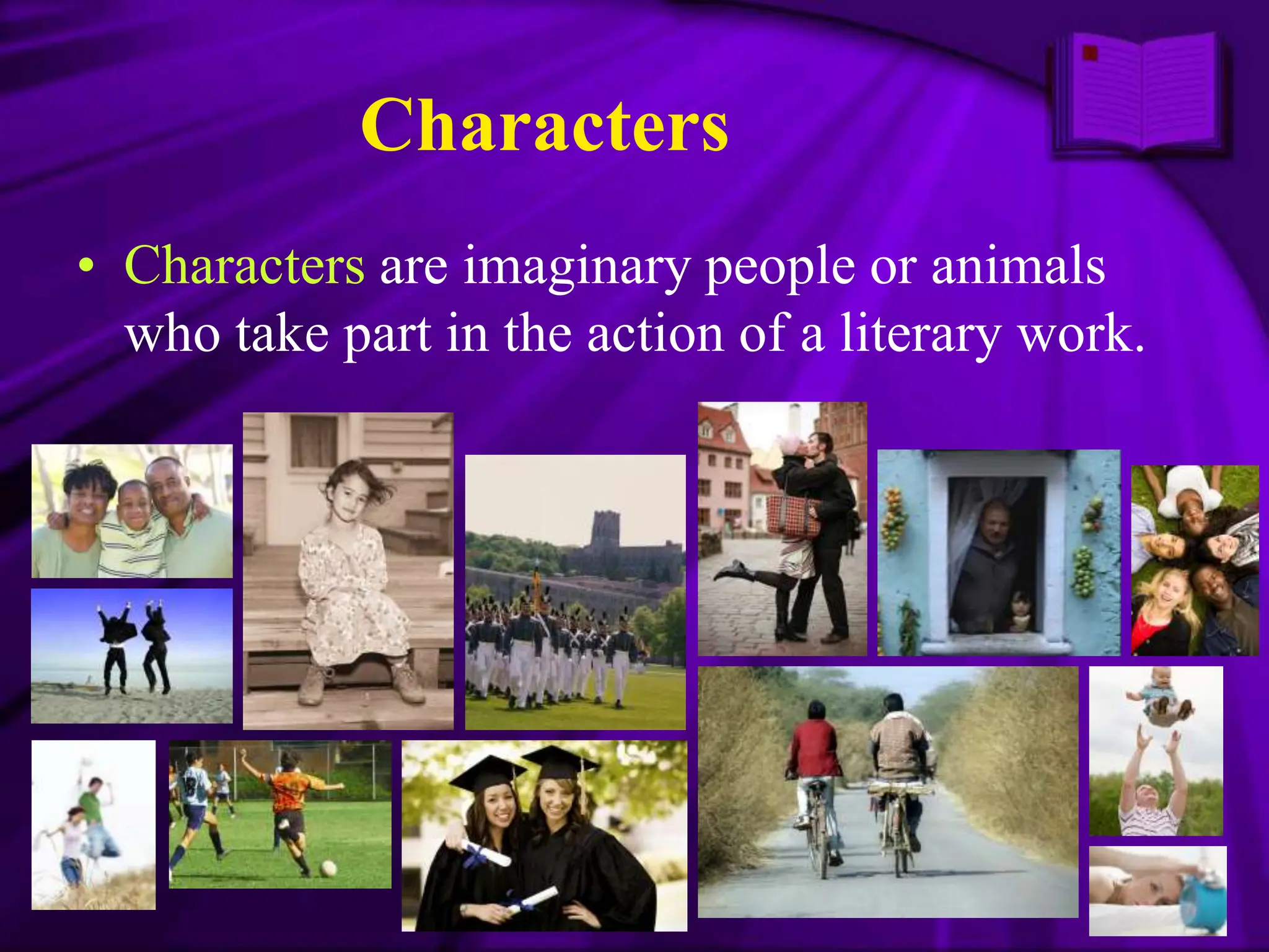 Character design in narrative stories for fiction | PPT