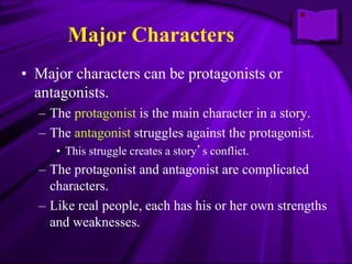 Character design in narrative stories for fiction | PPT