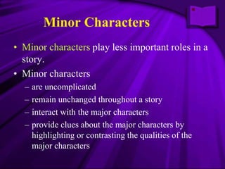 Character design in narrative stories for fiction | PPT