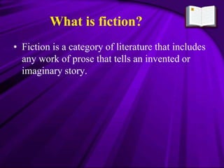 Character design in narrative stories for fiction | PPT
