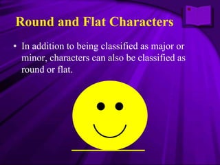 Character design in narrative stories for fiction | PPT