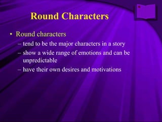 Character design in narrative stories for fiction | PPT