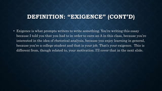 Major assignment 3 lecture one_the prompt | PPT