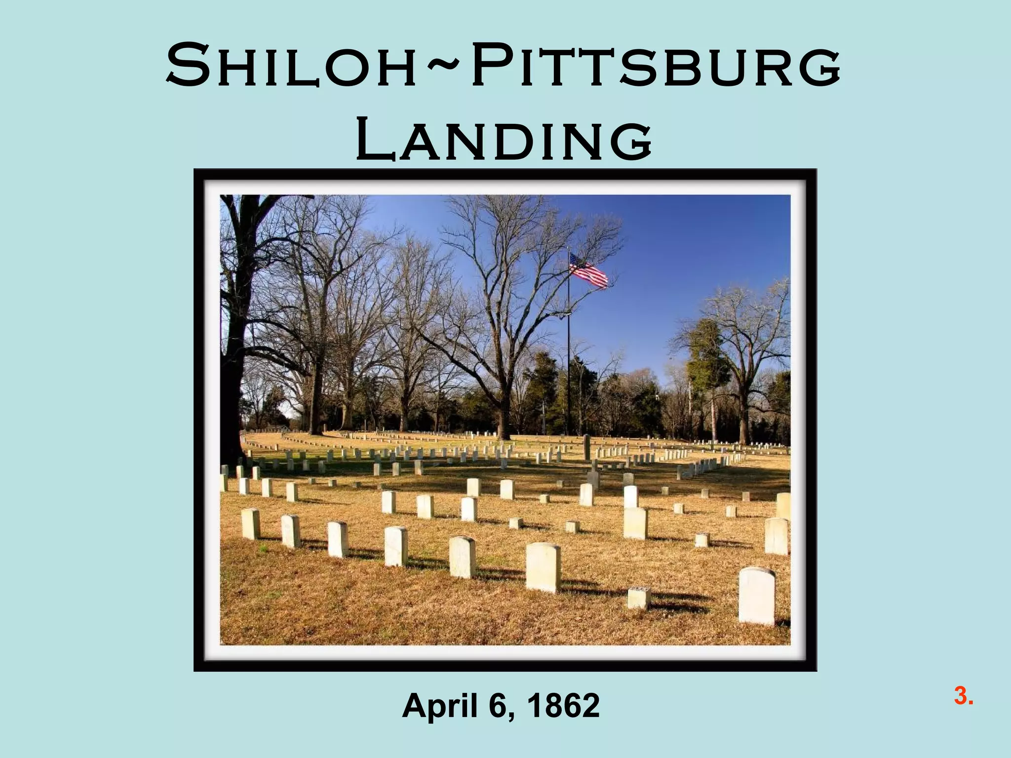 Major battles of the American Civil War | PPT