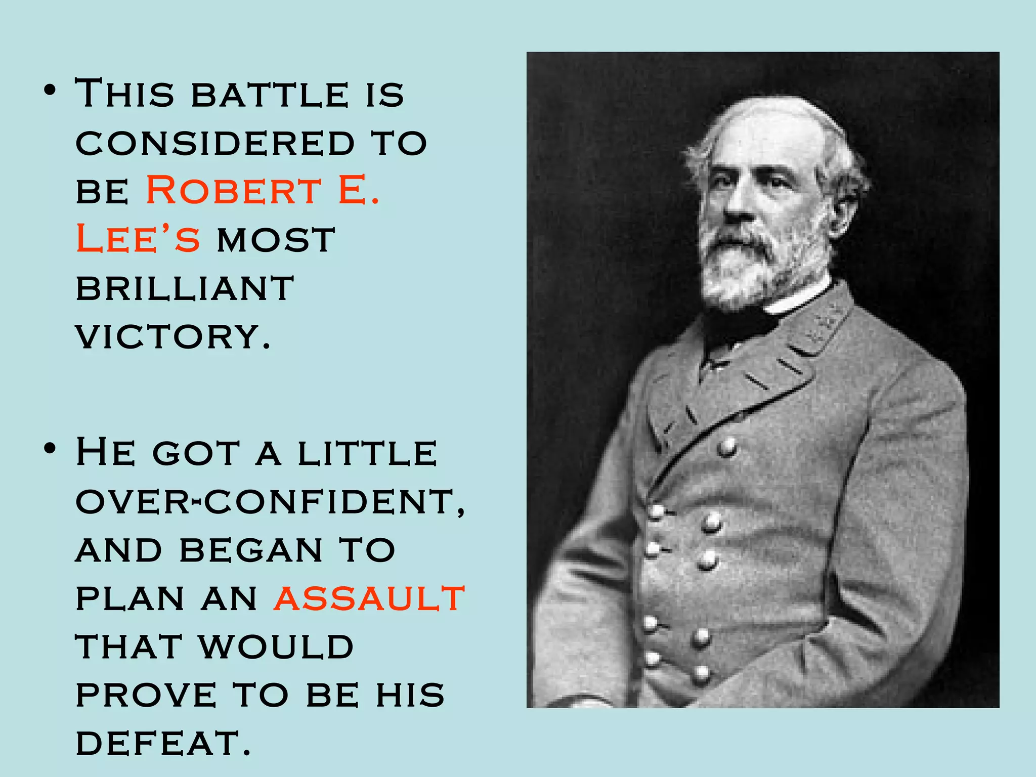 Major battles of the American Civil War | PPT