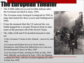 Major Battles WW2 and End of the War.ppt