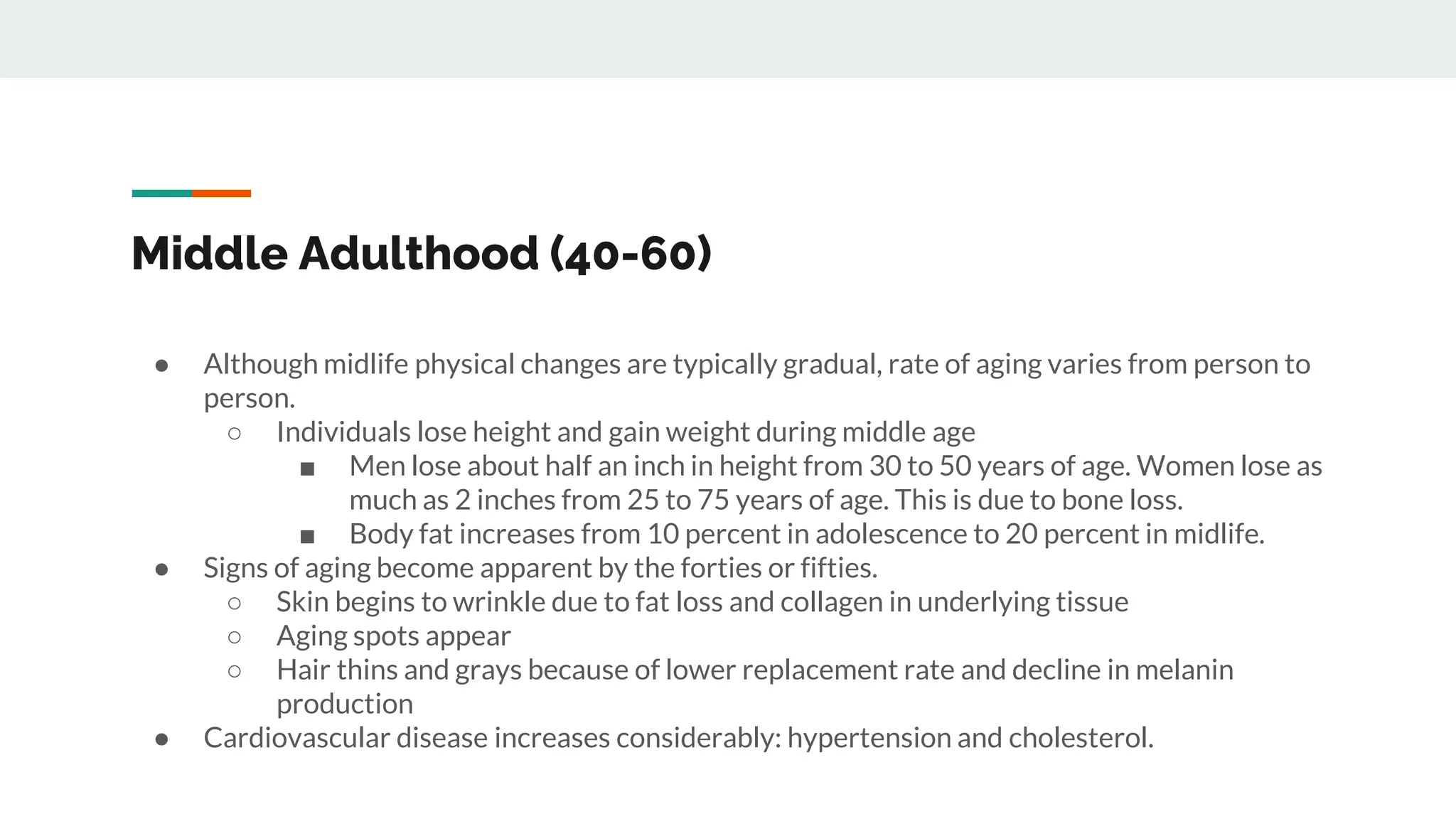 Major Biological Changes in the Human Body from Birth to Death.pptx