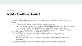 Major Biological Changes in the Human Body from Birth to Death.pptx