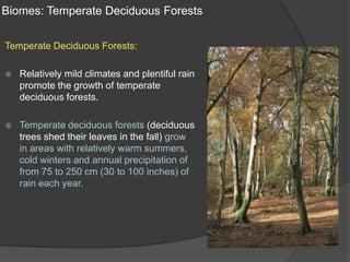 Major biological communities | PPT