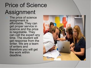 Major Branches of Science for Assignment Writing | PPT
