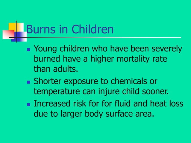 Major burn management | PPT