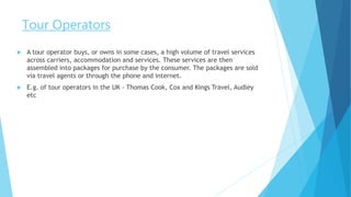 Major businesses and niche operators in the holiday | PPTX | Air Travel ...