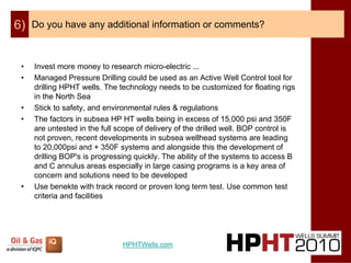 Major Challenges in HPHT Operations | PDF