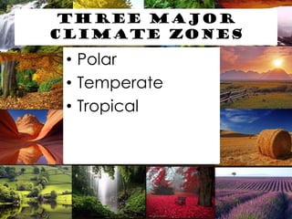 Major climate zones on earth | PDF