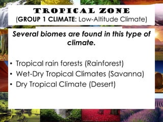 Major climate zones on earth | PDF