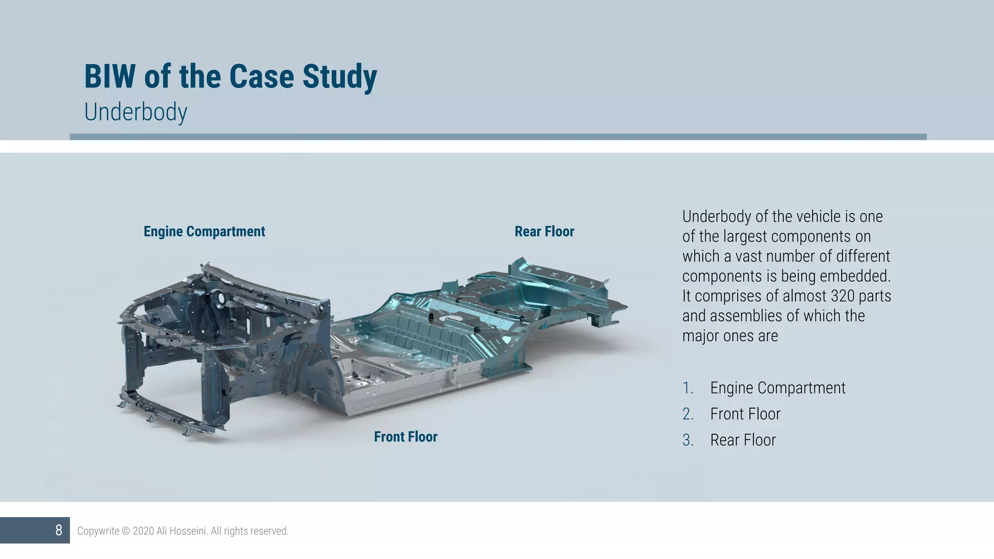 Major Components of Car Body | PDF