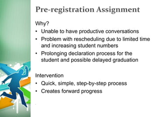 Major Confusion: Helping Students Navigate Through a Maze of Majors | PPT