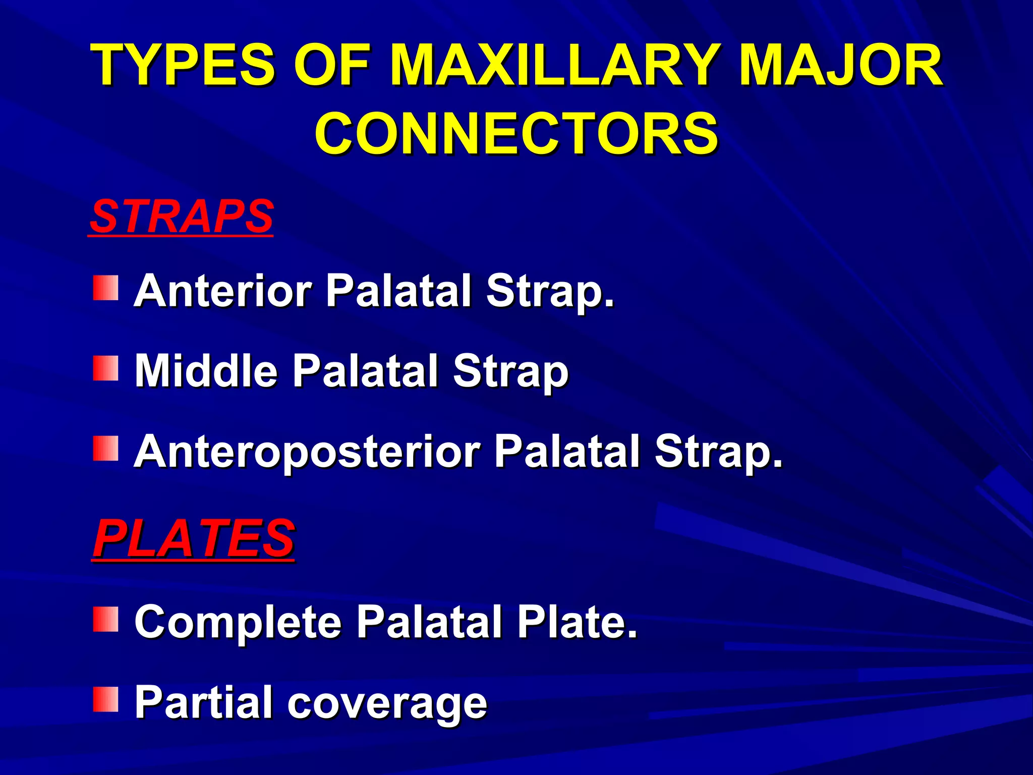 Major connectors | PPT