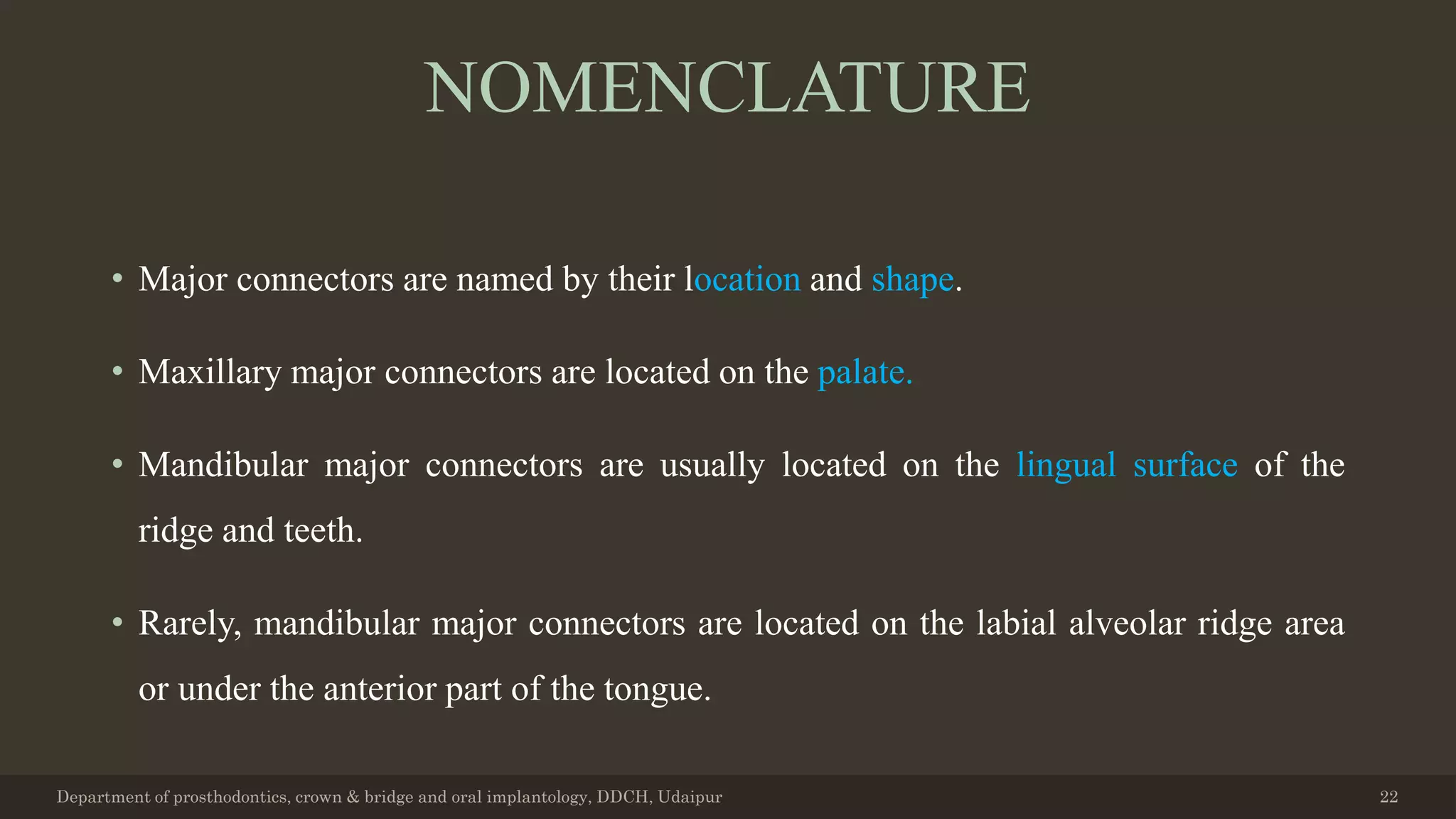 Major connectors | PPT