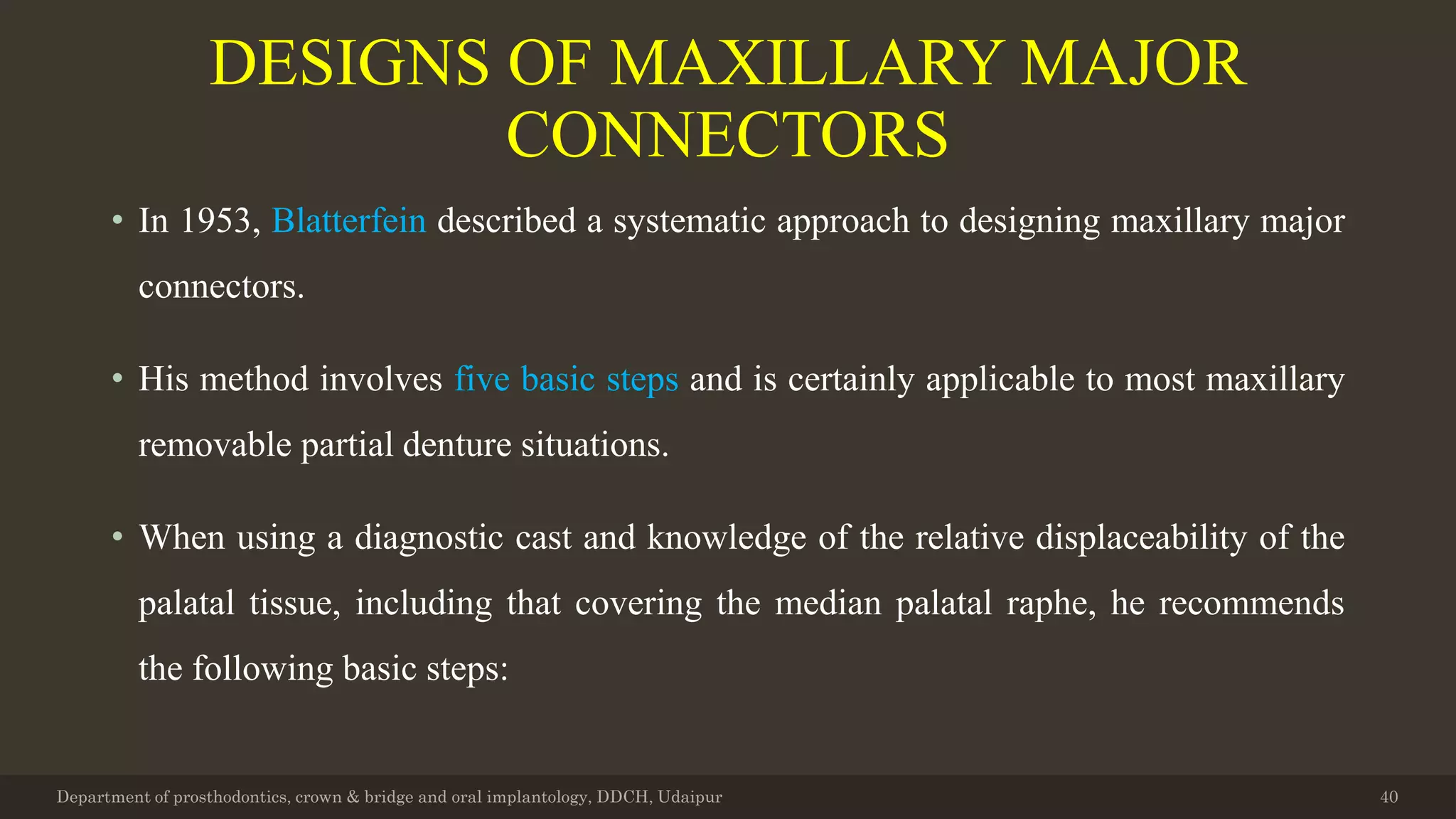 Major connectors | PPT