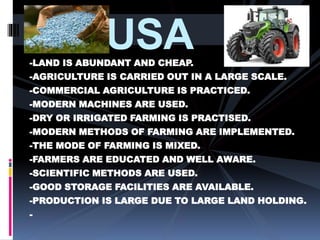 Major crops and agriculture g8 cbse | PPTX