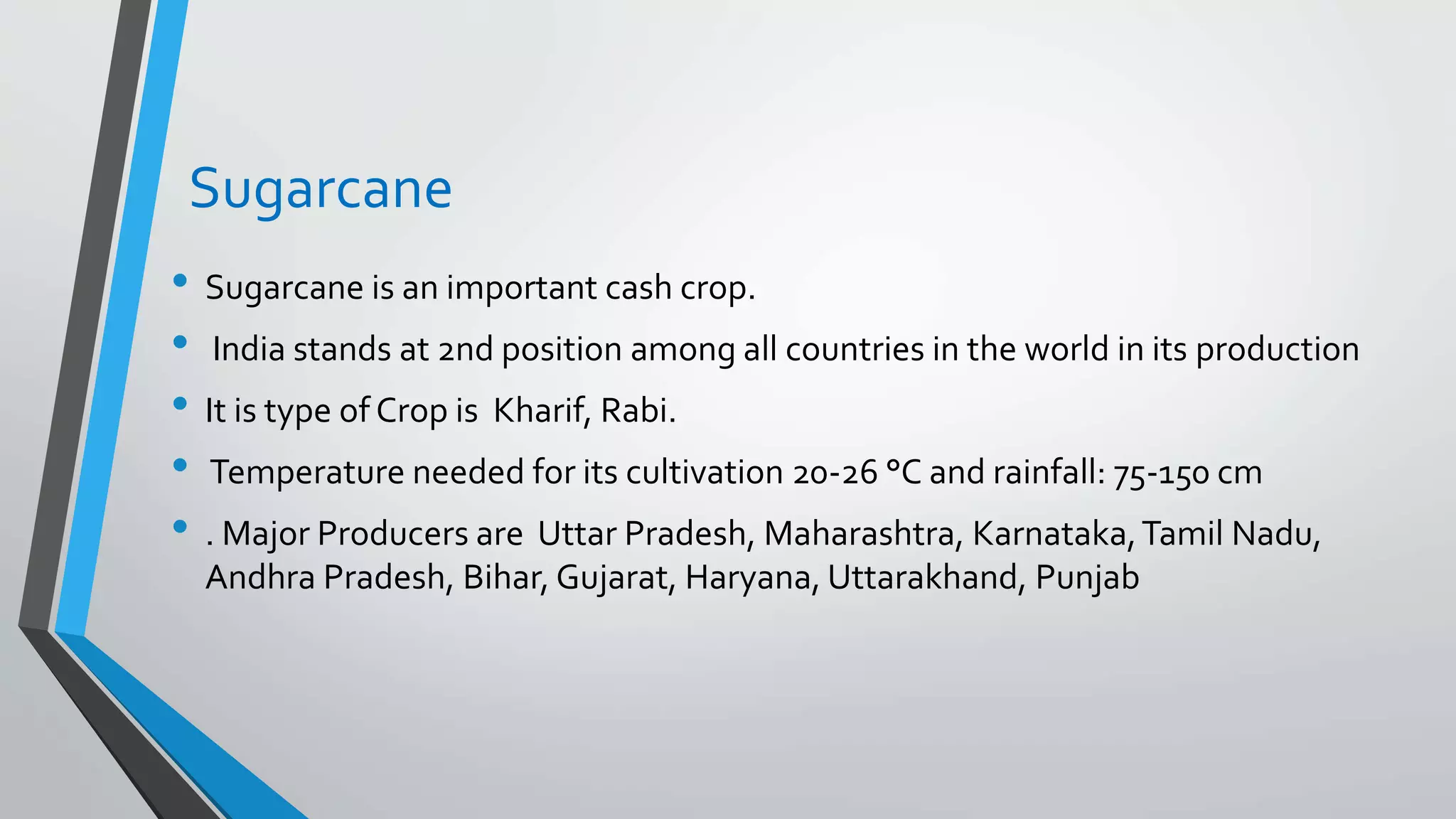 Major crops of india | PPTX