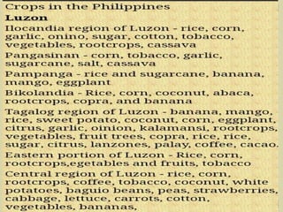 MAJOR CROPS OF THE PHILIPPINES AND THEIR GEOGRAPHIC.pptx
