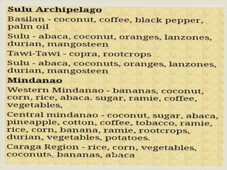 MAJOR CROPS OF THE PHILIPPINES AND THEIR GEOGRAPHIC.pptx
