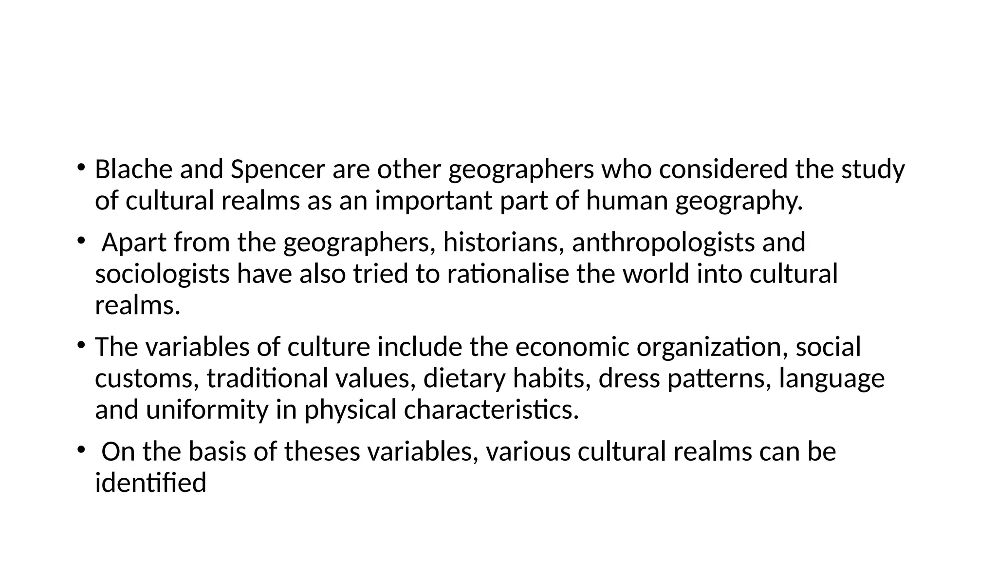 MAJOR CULTURAL REALMS OF THE WORLD and their influence in Africa | PPT
