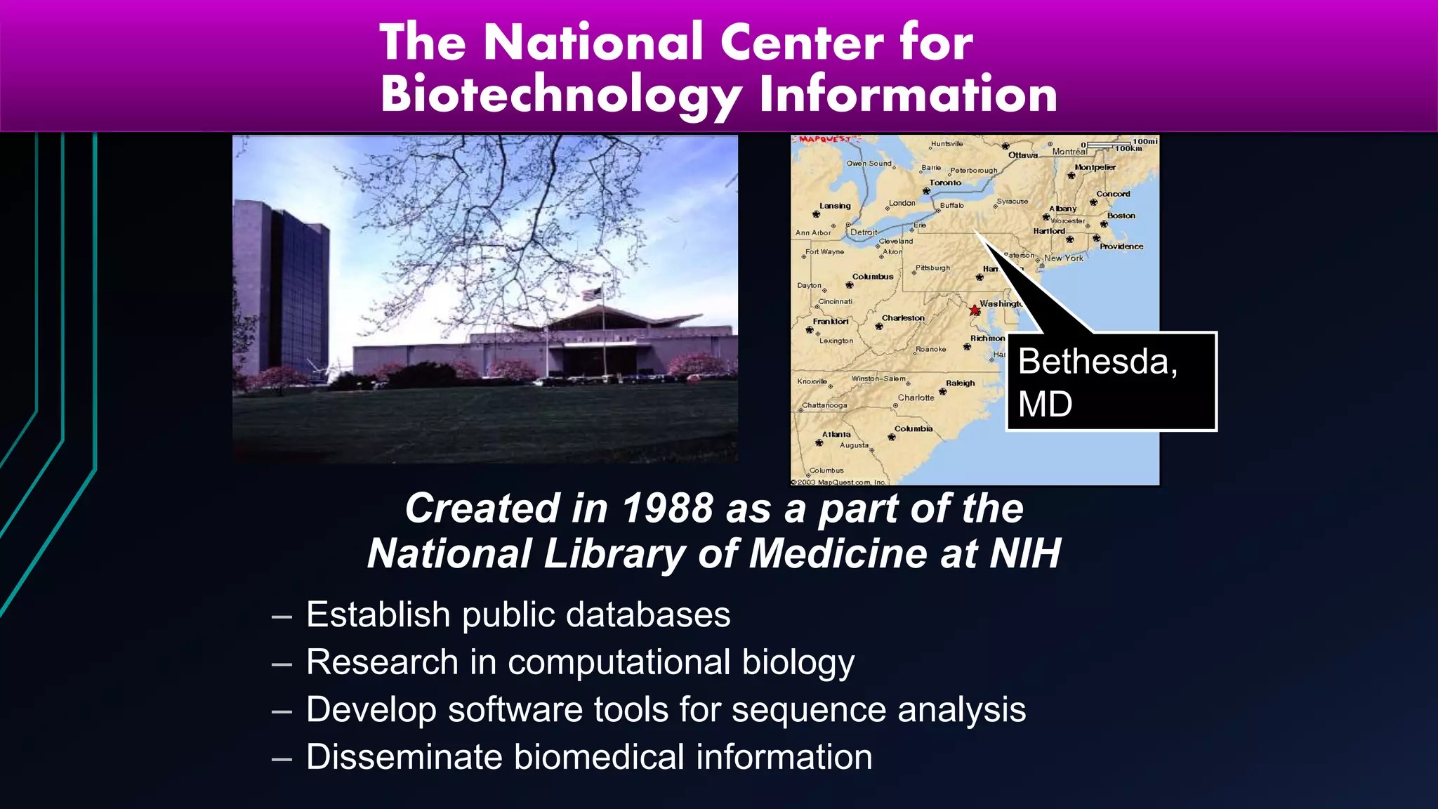 Major databases in bioinformatics | PPTX