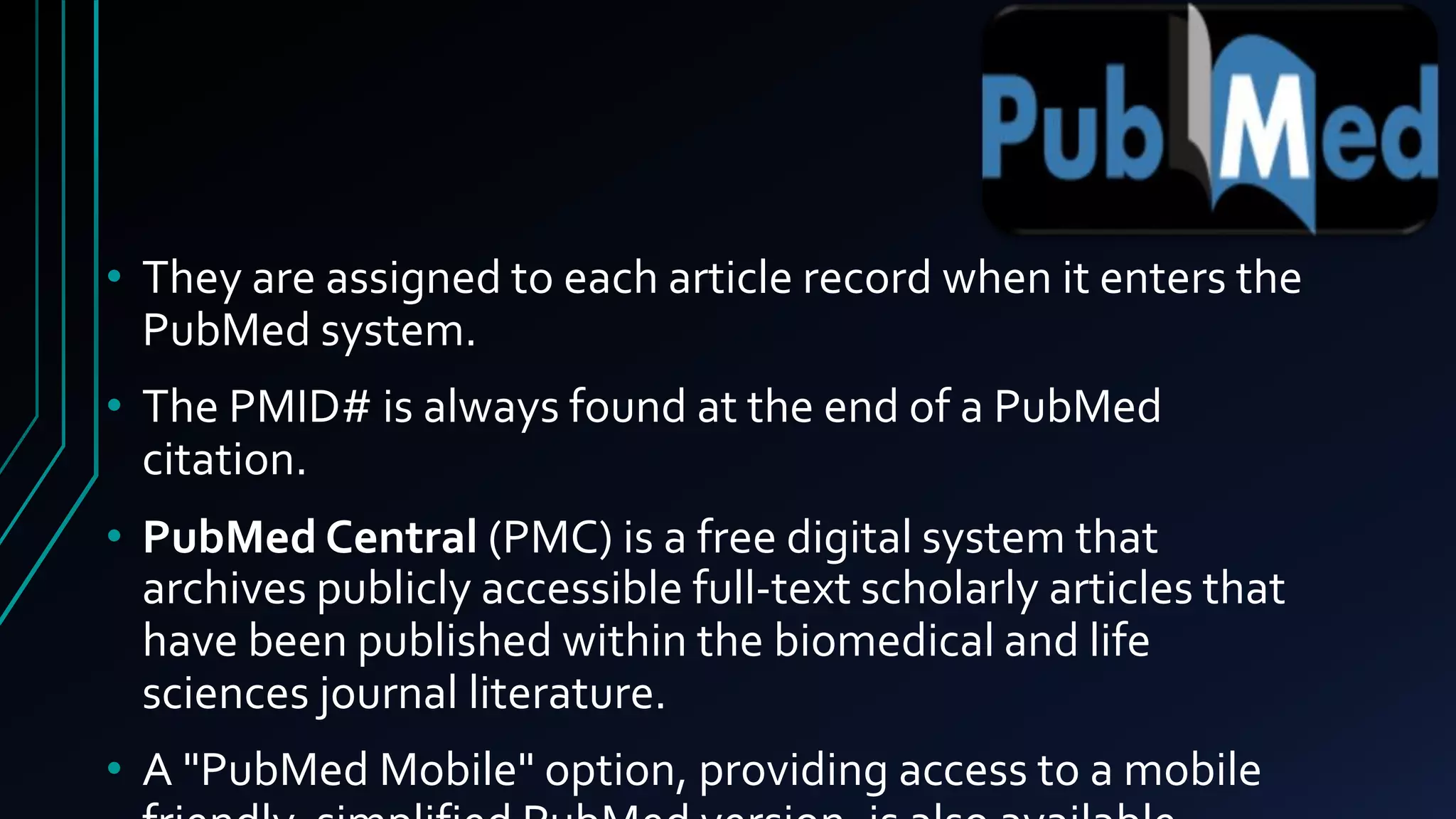 Major Databases In Bioinformatics Pptx Databases Computer Software And Applications