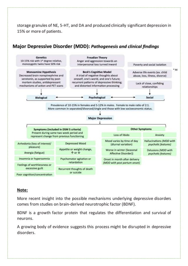 Major depressive disorder | PDF