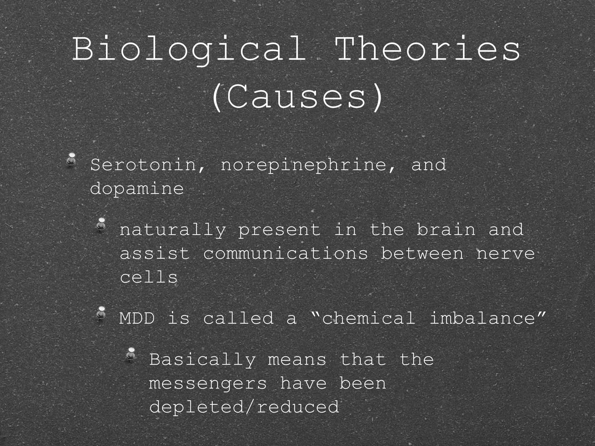 Major depressive disorder powerpoint | PPT