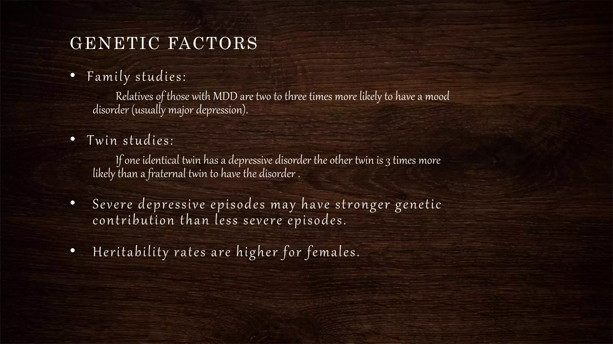 Major depressive disorders | PPTX