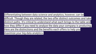 Major Difference Between Data Analytics and Data Science.pdf
