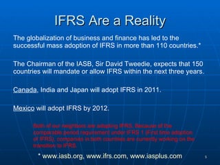Major Differences Between US Gaap And IFRS | PPT