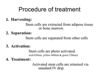 Stem cells and he cure of major diseases by Stem cells. | PPTX
