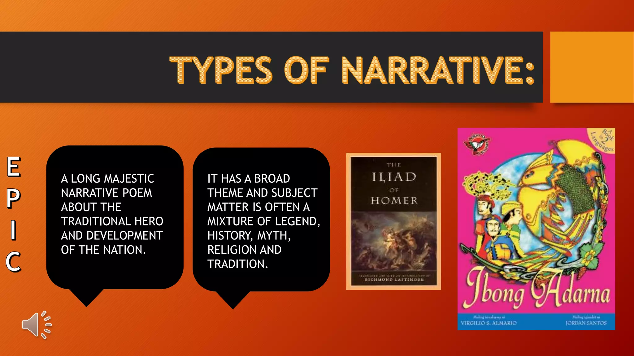 Major divisions of literature | PPTX