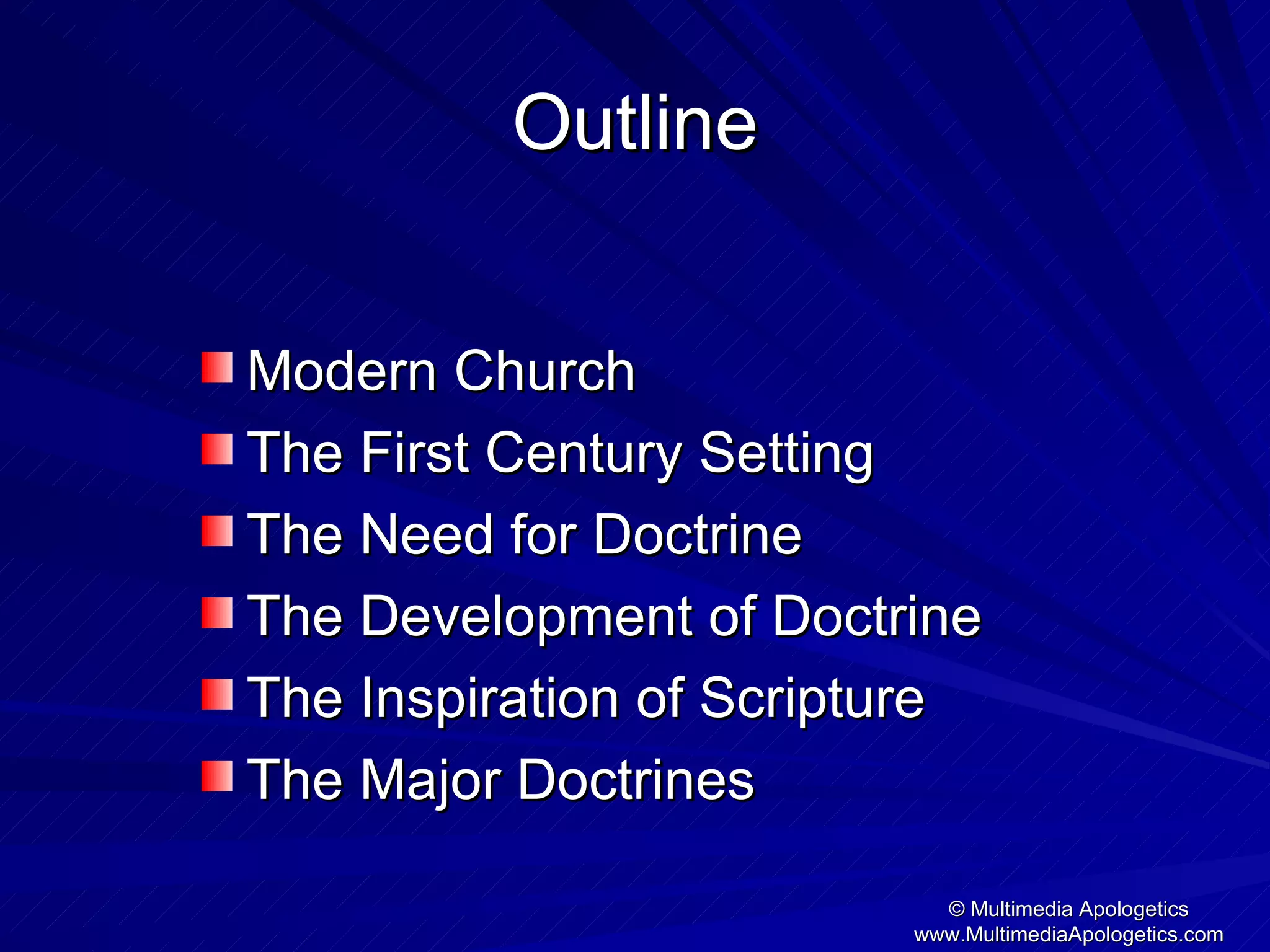 Major Doctrines Of Christianity | PPT