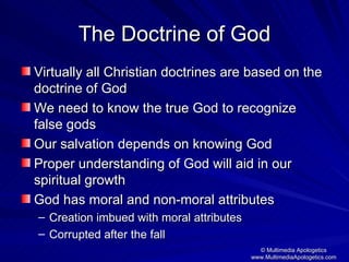 Major Doctrines Of Christianity | PPT