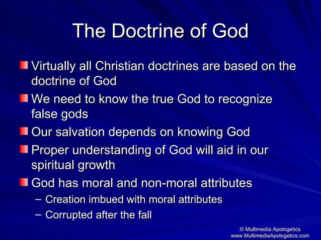 Major Doctrines Of Christianity | PPT | Christianity | Religion ...