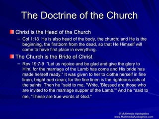 Major Doctrines Of Christianity | PPT