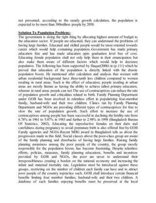 Major economic problems of bangladesh | DOCX