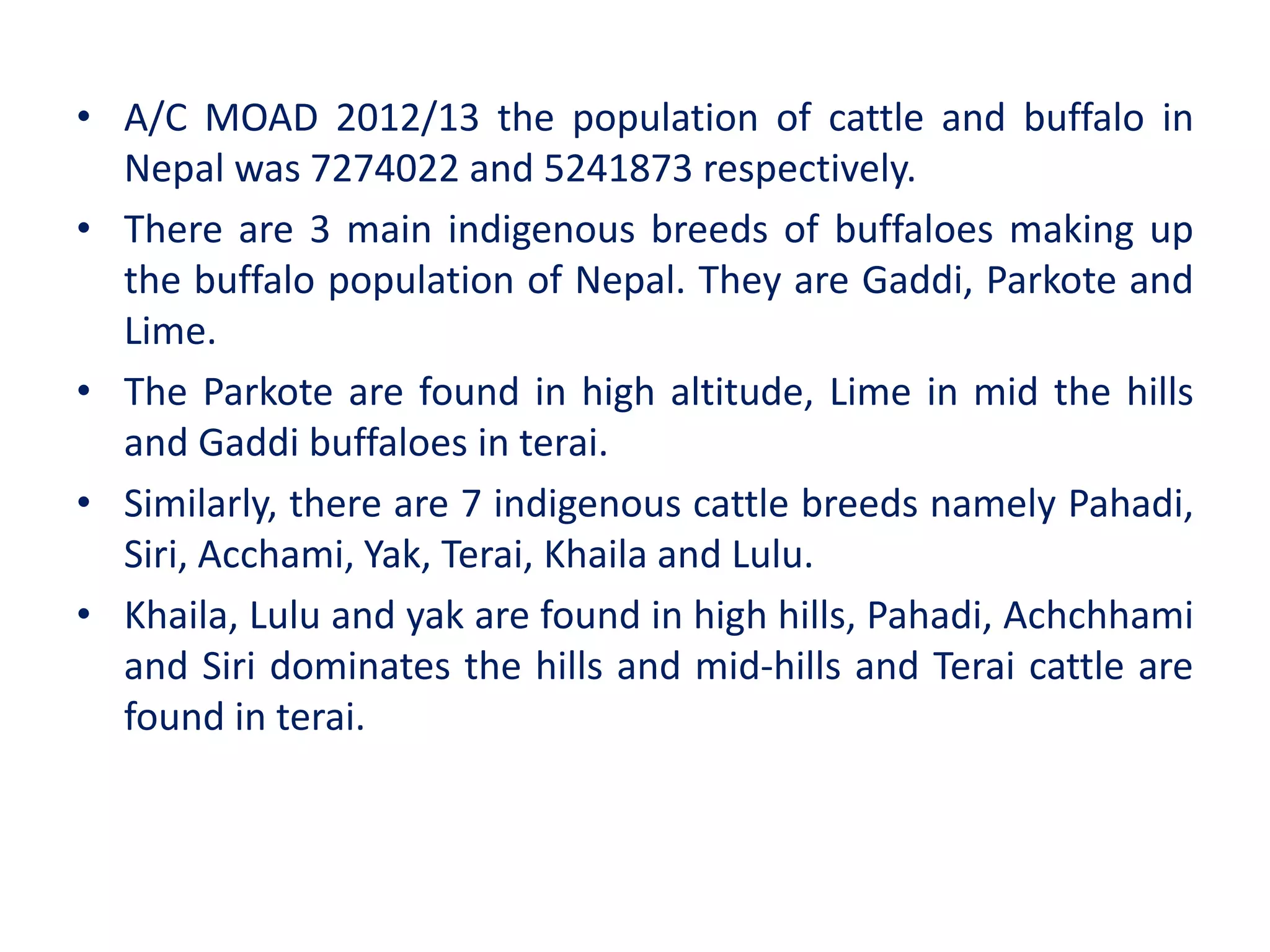 Major economic traits of cattle and buffalo | PPTX