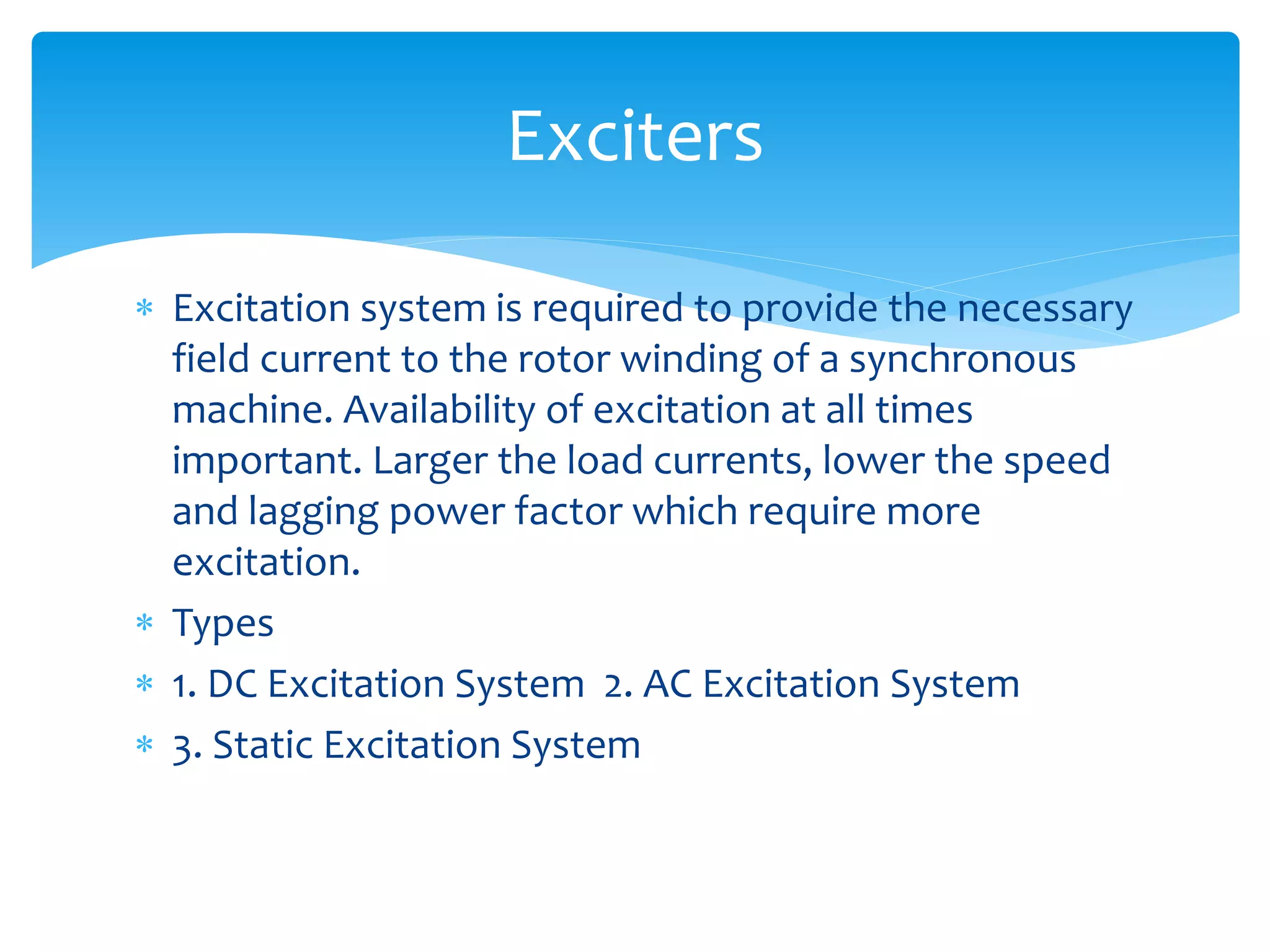 Major electrical equipment in power plants | PPTX